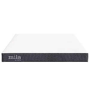 Modway Mila Firm 6" Fiberglass Free Memory Foam Full Mattress