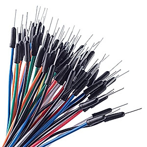 Breadboard Jumper Wires Kit 2Pcs 830 Breadboards 2PCS 400 Breadboards +130pcs Flexible Breadboard Jumper Wires +280pcs Jumper Wires+1pcs Tweezer for Arduino Raspberry Pi