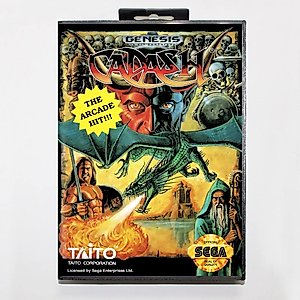 Retro Game 16 Bit MD Game Card Cadash With Retail Box For Sega Genesis System (JAP Shell)