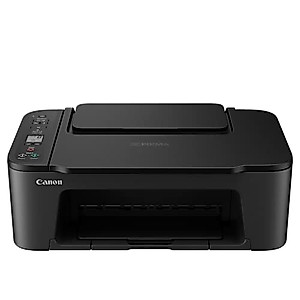 Canon Wireless Inkjet All-in-One Printer with LCD Screen Print Scan and Copy, Built-in WiFi Printing from Android, Laptop, Tablet, and Smartphone with 6 Ft NeeGo Printer Cable - Black
