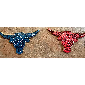 Longhorn Steer Cookie Cutter 6.5" Made in USA by Ann Clark