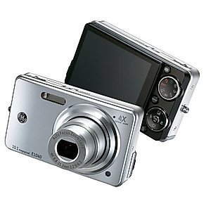 GE E1040 10MP Digital Camera with 4x Optical Zoom (Silver)
