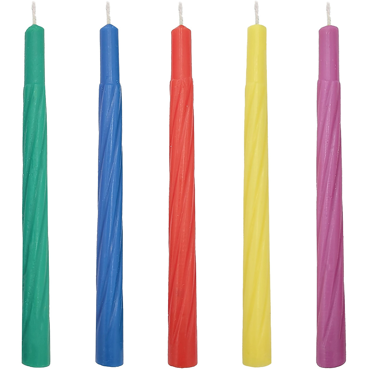 The Dreidel Company Jerusalem Hanukkah Candles Menorah Candles Chanukah Candles 44 for All 8 Nights of Chanukah (Single)