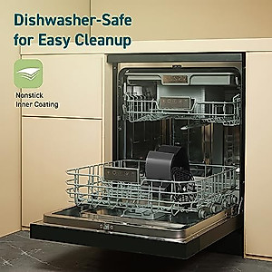 COSORI Small Air Fryer Oven 2.1 Qt, 4-in-1 Mini Airfryer, Bake, Roast, Reheat, Space-saving & Low-noise, Nonstick and Dishwasher Safe Basket, 30 In-App Recipes, Sticker with 6 Reference Guides, Gray