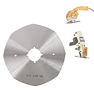 BEAMNOVA 100mm 4 Inch Replacement Blade High-Speed Steel for Electric Fabric Cutter Industrial Cloth Cutter Machine Scissor for Quilting Sewing