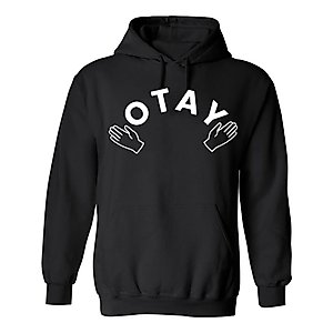 Kallmekris Hoodie Merch Kallmekris Otay Hoodie Unisex Black Tee (Black, S)