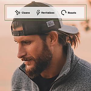 Live Bearded Beard Wash - 1880 - Beard and Face Wash - 8 fl. oz. - Water-Based Formula with All-Natural Ingredients for a Gentle, Deep Cleanse - Made in the USA