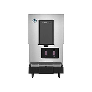 Hoshizaki DCM-271BAH-OS, Cubelet Ice and Water Dispenser, Air-Cooled, Hands Free Dispenser, Built in Storage Bin