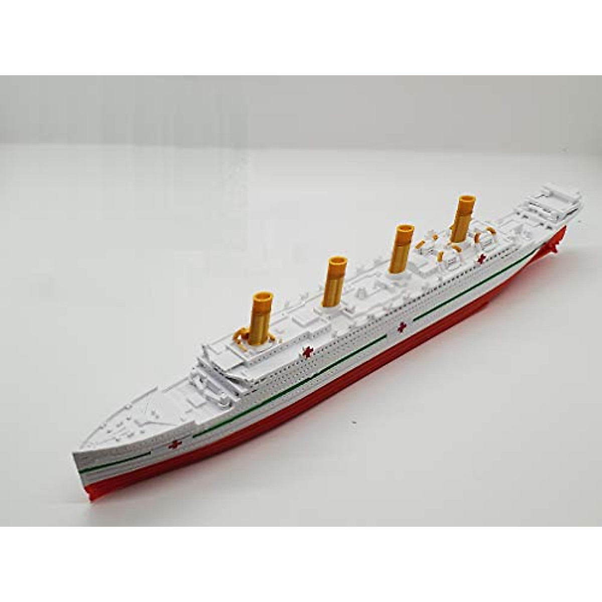 HMHS BRITANNIC Model - Highly Detailed Replica Historically Accurate No Assembly Required - 1 Foot in Length (Model Only)