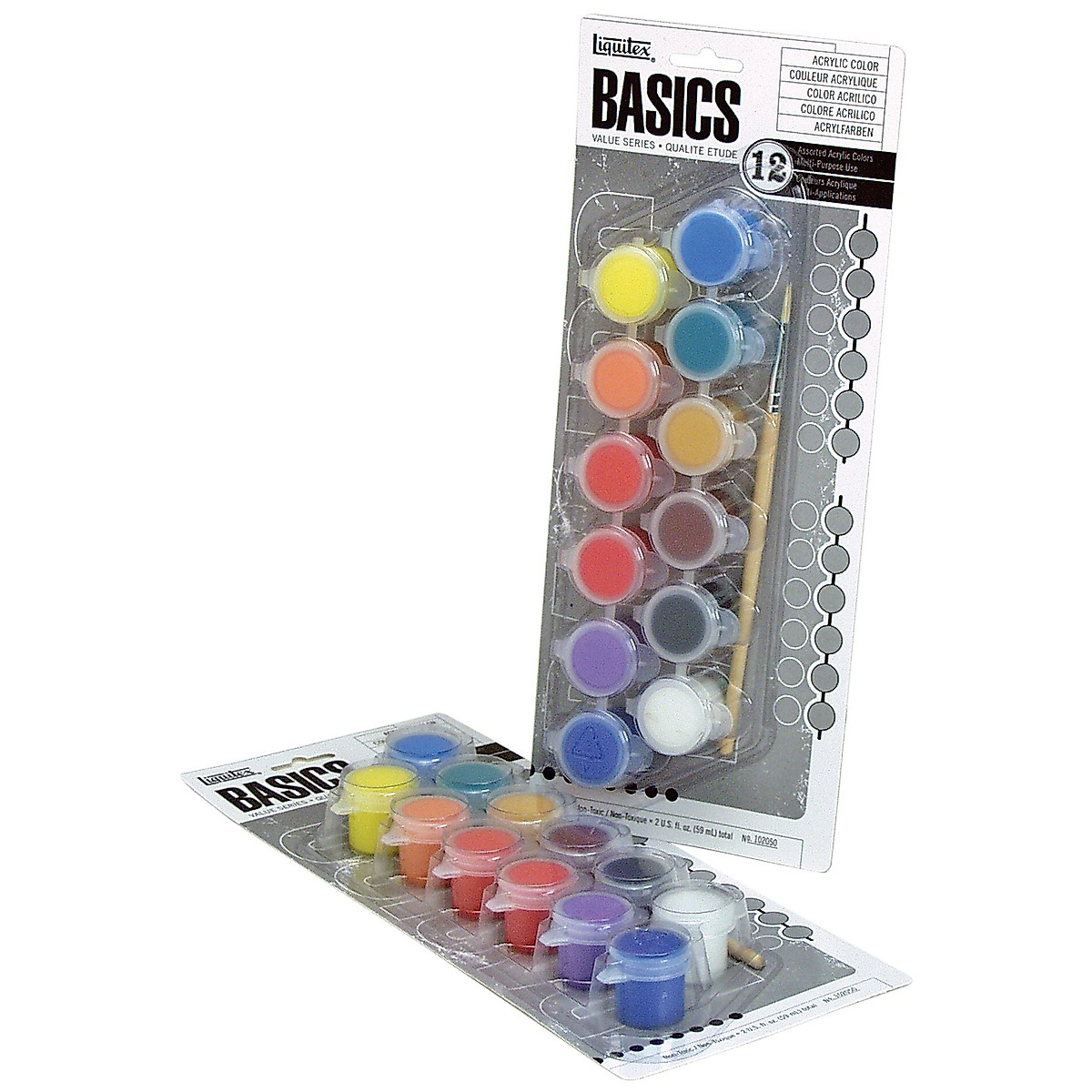 Liquitex BASICS Acrylic Paint Strip Set, 5ml