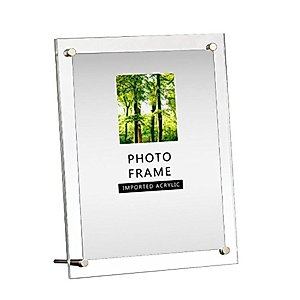 Modern Acrylic Photo Frame - Desktop/Free Standing（8x10)