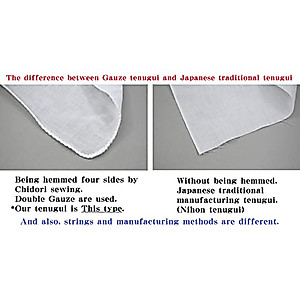 MIKURA Double Gauze Tenugui, Japanese Towel, Sakura, Cherry Blossom (Purple)