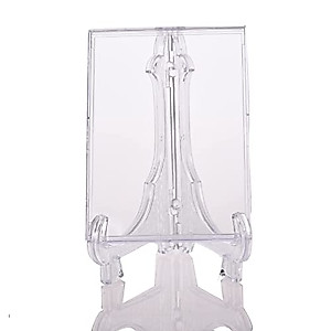 UTCTBC Trading Card Sleeves Top Loaders 20 pcs Hard Acrylic Card Protector Clear Card Brick + 5 Display Stand Fit for Standard Sports Cards,Baseball Card Holder Cases Collectibles