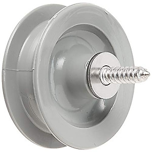 Frigidaire 5304507405 Dishwasher Dishrack Support Roller Assembly Original Equipment (OEM) Part, Grey (Screw Not Included)