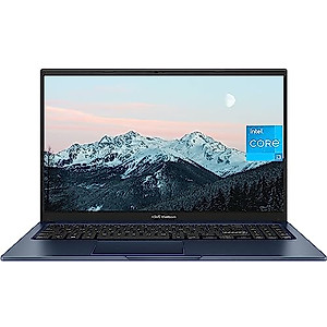 ASUS 2023 Newest Vivobook 15 Laptop, 15.6 Inch FHD Display, Intel Core i3-1215U Processor, 16GB RAM, 1TB SSD, Intel UHD Graphics, WiFi, Bluetooth, Windows 11 Home in S Mode, Quiet Blue