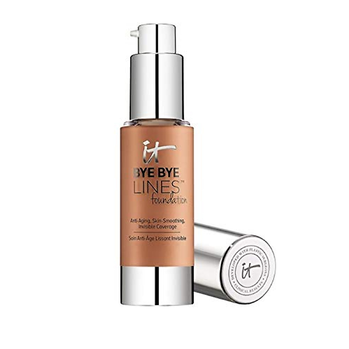 IT Cosmetics Bye Bye Lines Foundation - 1 fl oz / 30 ml - Deep