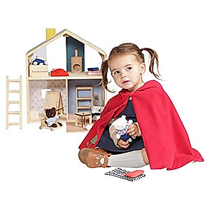 Manhattan Toy Little Nook Lily Cat Stuffed Animal with Removable Clothing, Sleeping Bag & Keepsake Box