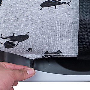 JYOKO Kids Cotton Cover Liner for car seat Compatible with Graco 4Ever DLX 4-in-1 (Cover, Robot Space)