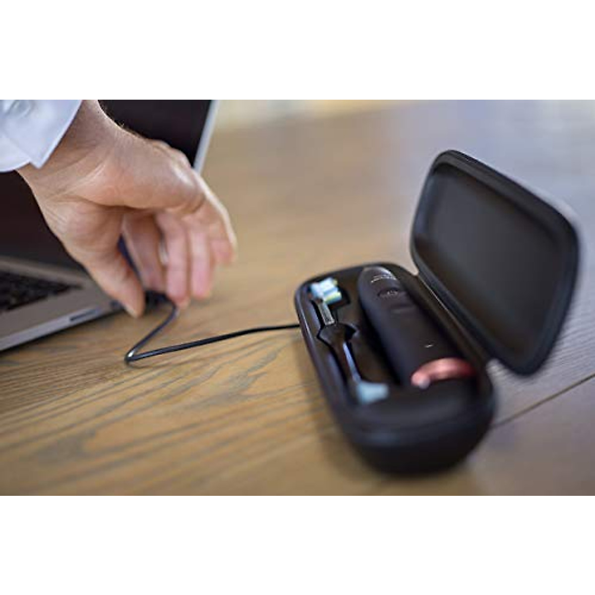 Philips Sonicare DiamondClean Smart 9750 Rechargeable Electric Power Toothbrush, Lunar Blue, HX9954/56