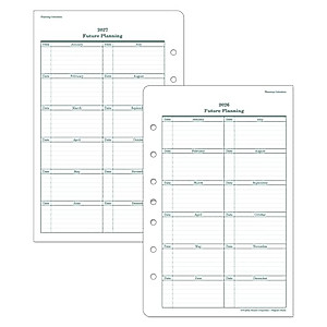 FranklinCovey - Original One Page Per Day Ring-Bound Planner (Classic, Jan 2024 - Dec 2024)