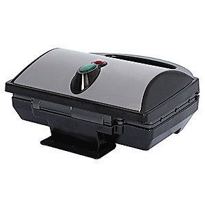 Brentwood TS-601S Non-Stick 6 Mini Corn Dog Maker, Stainless Steel