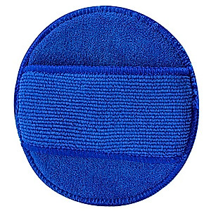JIANFA Clay Mitt, Clay Bar Mitt for Car Detailing, Medium Grade Auto Magic Wash Mitt, Scratch-Free and Paint Safe, for Cleaning Polishing Detailing Cars Paint, Glass, Wheels (BLUE-2PCS-Small)
