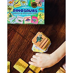 eeBoo Dinosaurs Little Memory and Matching Game, 3 years