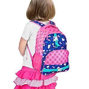 Stephen Joseph girls All Over Print Backpack, Rainbow Kid s Backpack, Rainbow, One Size US