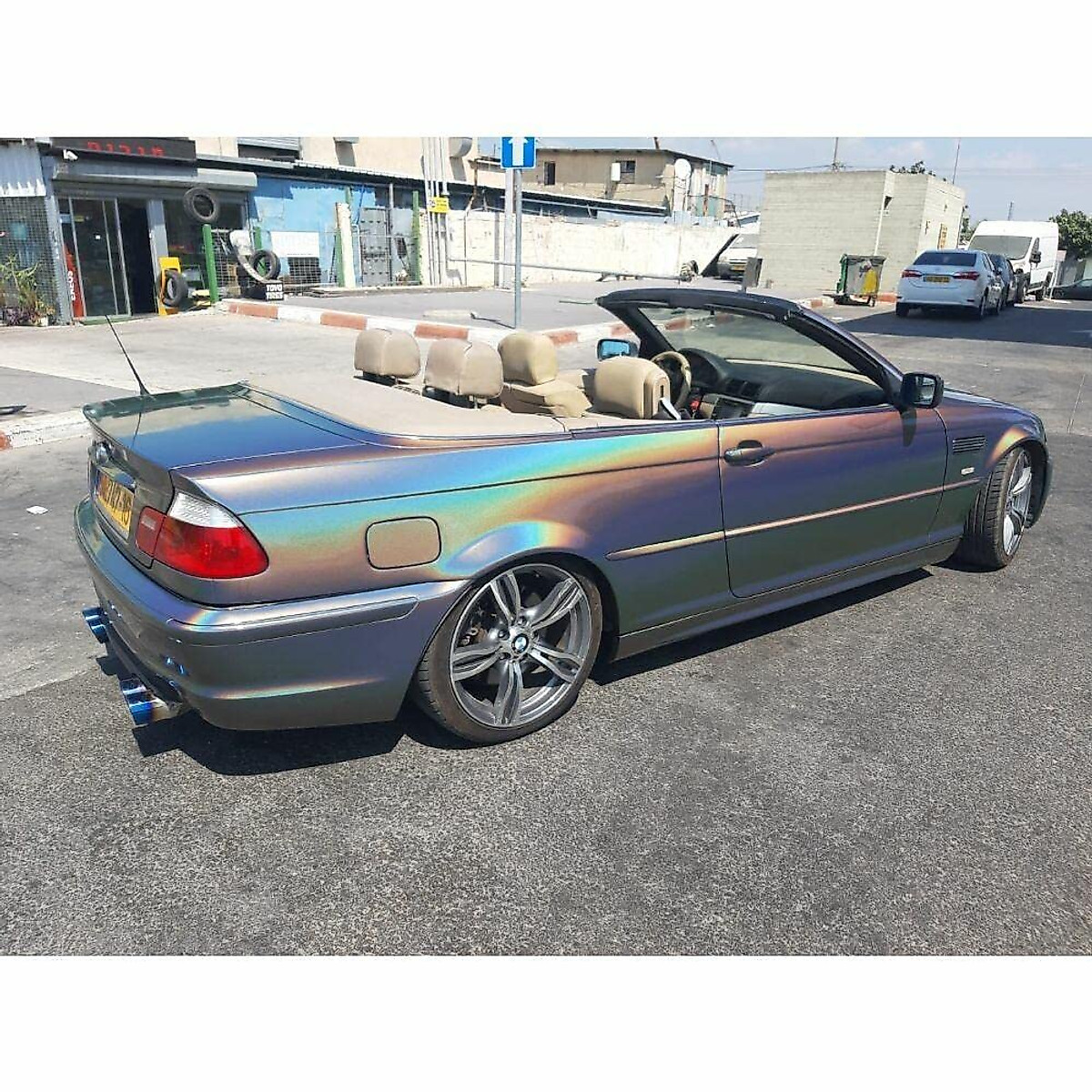 3M 1080 GP281 Gloss FLIP Psychedelic 5ft x 1ft (5 Sq/ft) Car Wrap Vinyl Film