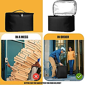 Food Cooler Bag,High Capacity Insulated Catering Bag - Reusable Catering Supplies for Camping, Hot and Cool Food, Drinks, Beverage, Fruit, Vegetable Ice