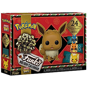 Funko Pop! Holiday Calendar - Pokemon, 24 Pocket Pop! Vinyl Figures