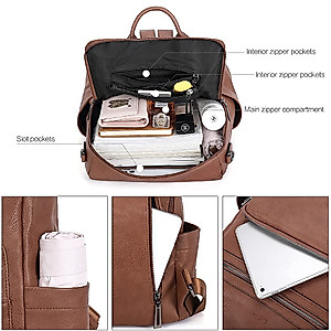 CLUCI Backpack Purse Bundles with Women Wallet