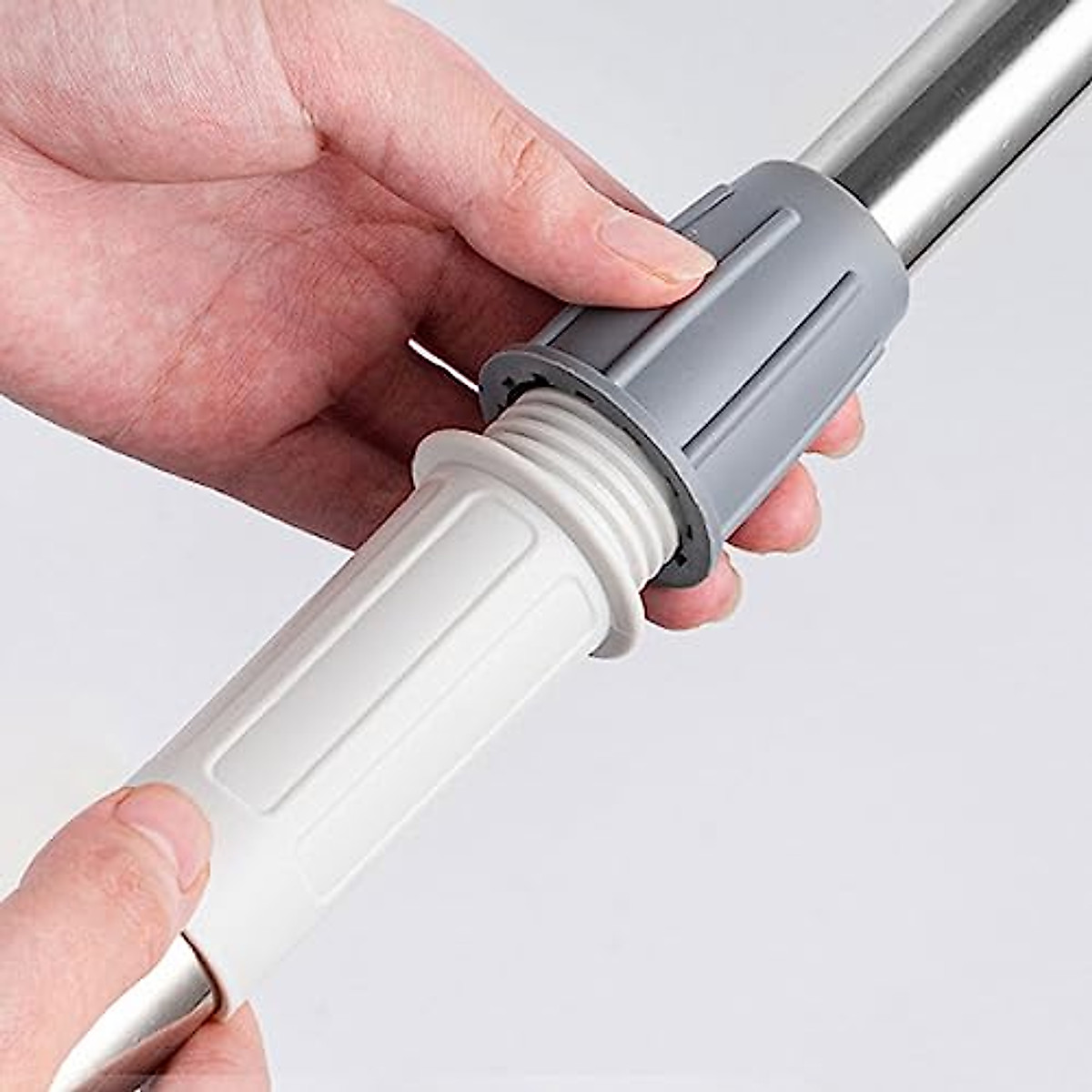 Leyeet Microfiber Floor Mop, Rotating Dust Mop with Adjustable Handle, Reusable Mop Pads, Floor Cleaner Mop or Flat Head Mop for Wood, Tiles, Marble