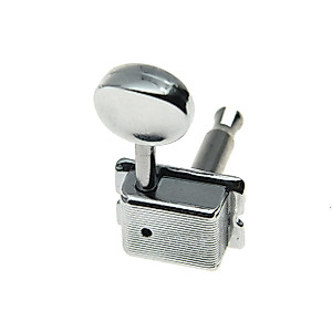 Dopro Chrome Split Shaft Vintage Guitar Tuning Keys Pegs Guitar Tuners Machine Heads for Strat Tele