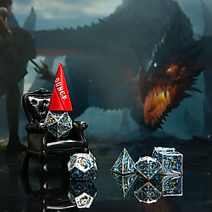 Cttasty Dice Jail, Time Out Chair and Dunce Hat, Accessories/Gift for Dungeons and Dragons, Punish Your Bad Dice in Our Chair of Shame