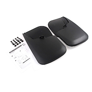 Red Hound Auto Heavy Duty Molded Mud Flaps Compatible with Ford Super Duty F250/F350 2011-2016 Mud Guards Splash Front & Rear 4pc Set (for Trucks without Fender Flares)