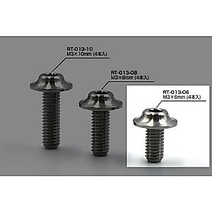 Reve D RT-022-06 M3x6mm Large Diameter BH Screw