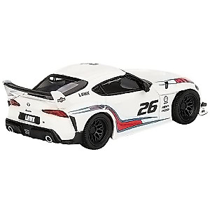 TSM Model GR Supra LB Works 26 White Martini Racing Limited Edition to 3600 Pieces Worldwide 1/64 Diecast Model Car by True