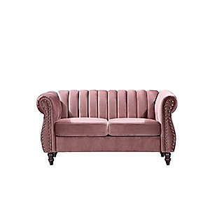 US Pride Furniture S5648-LV Sofas, Rose