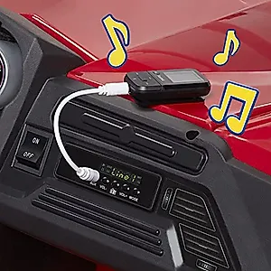 Radio Flyer Ripper Battery Powered Car, 12 Volt Outdoor Ride On Toy, Red Kids Ride On Toy For Ages 3+