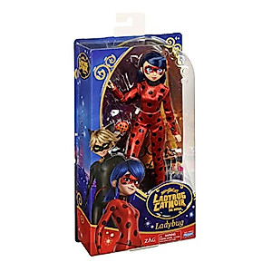 Miraculous Bandai Ladybug & Cat Noir The Movie Ladybug Fashion Doll | 26cm Marinette Ladybug Doll with Yoyo Accessory Dolls from The Movie Make Great Toys for Girls and Boys