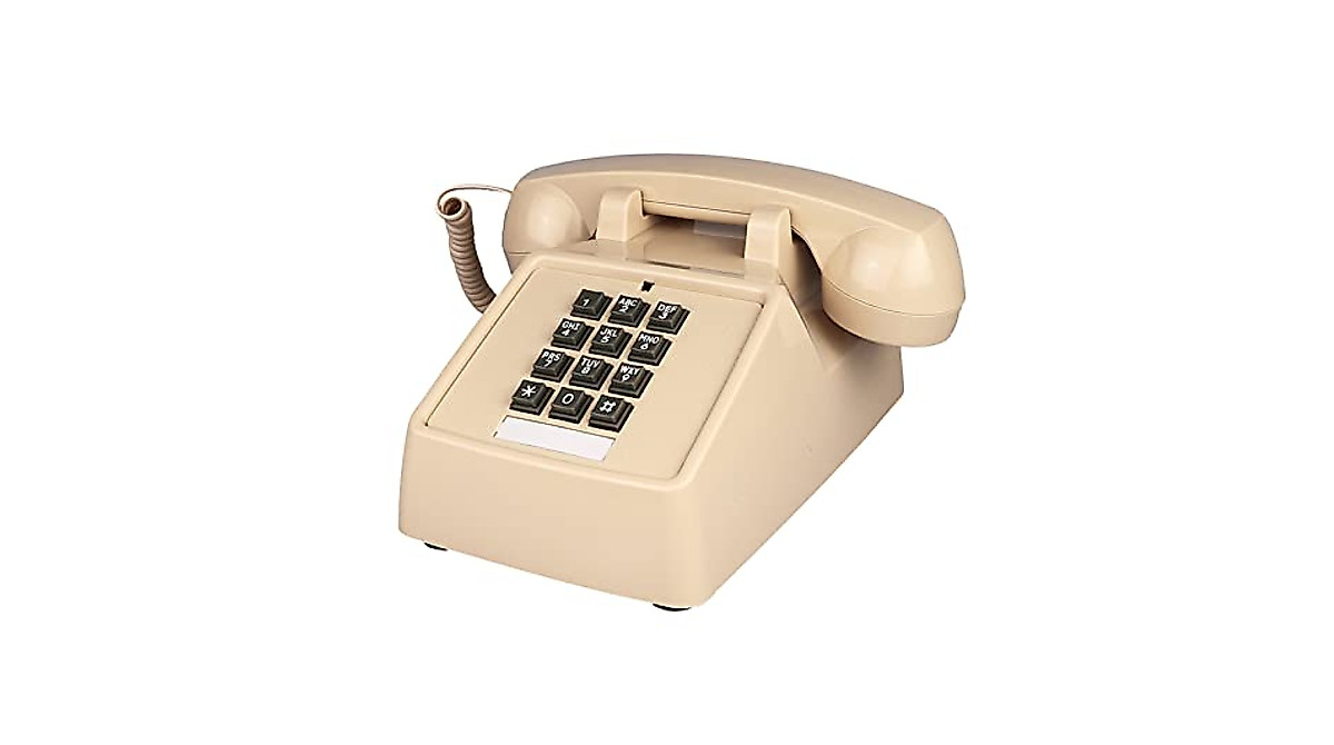 Classic TelPal Retro Landline Phone - Perfect for Home & Office