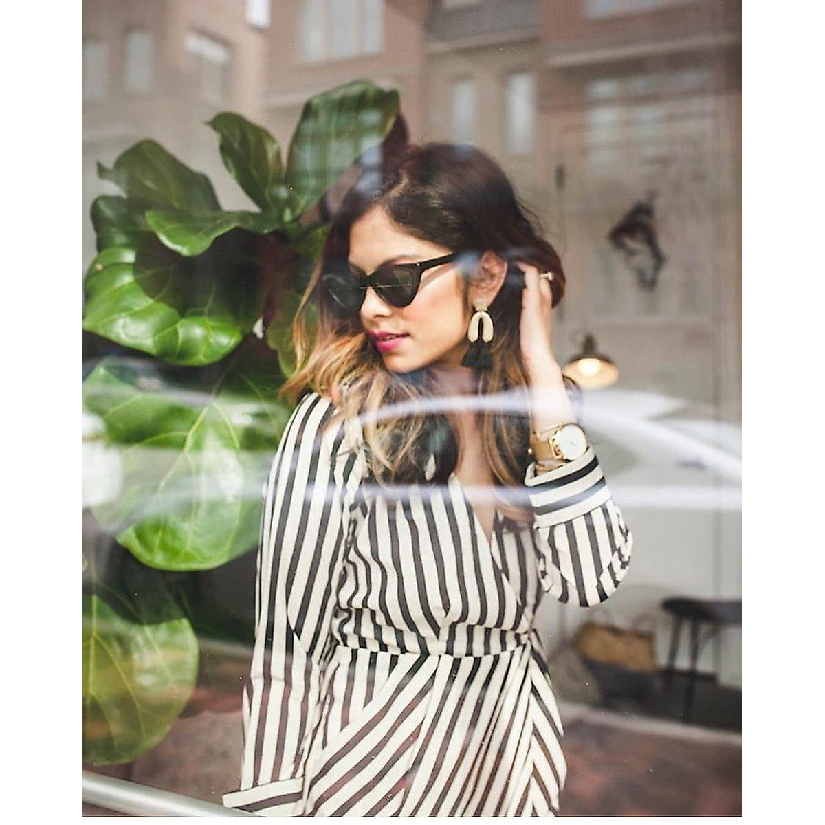 Wristology Olivia - 6 Options - Womens Watch Crystal Gold Boyfriend Ladies Stainless Steel Metal Mesh Strap Band