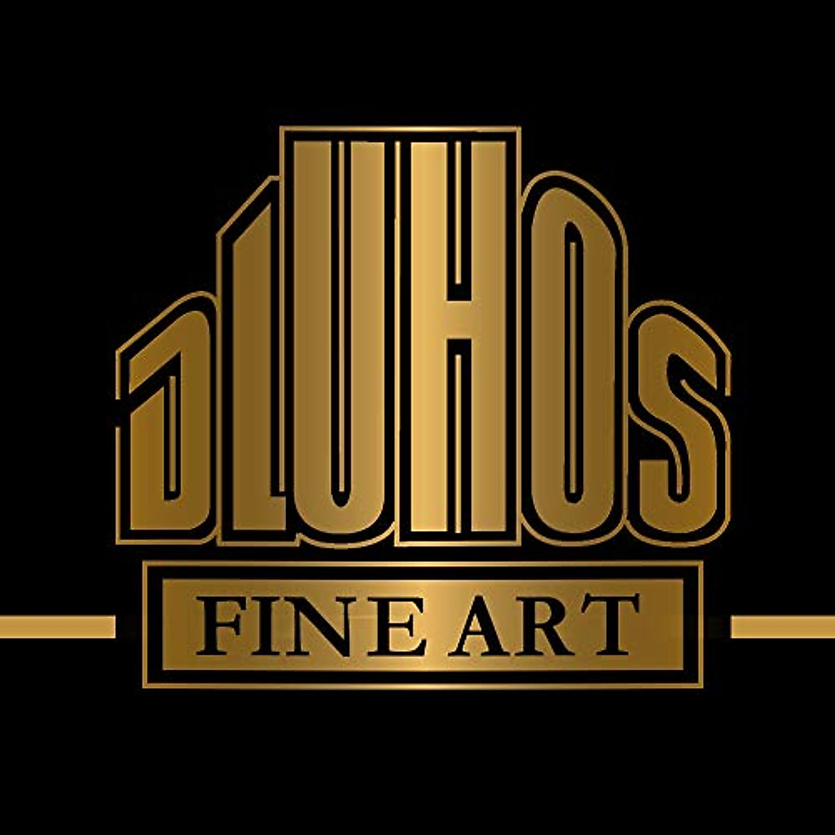 SOLD Protecting, Wildlife by Internationally Renowned Painter Yary Dluhos