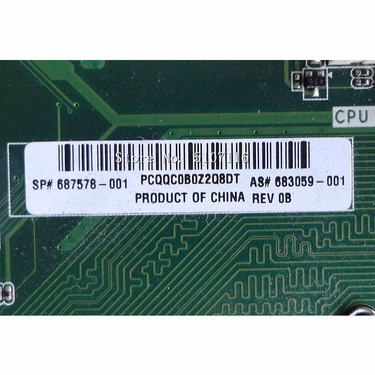 Desktop Motherboard for 687578-001 683059-001 AAHD2-HY A55 FM1