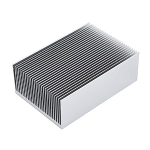 Awxlumv Large Aluminum Heatsink 5.9" x2.71" x 1.41" / 150x69x36mm High Power Heat Sink Diffusion Cooling Cooler 27 Fin Radiator for Led Amplifier Transistor Semiconductor PC Computer PCB IC Module