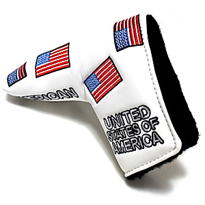 CNC GOLF USA Flag Putter Cover Headcover for Scotty Cameron Taylormade Odyssey Blade