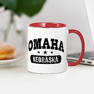 CafePress Omaha Nebraska Mug Ceramic Coffee Mug, Tea Cup 11 oz