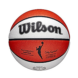 WILSON WNBA Authentic Series Basketball - Indoor/Outdoor, 27.5"