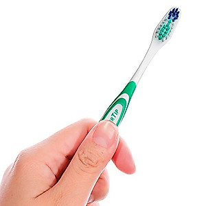 GUM - 10070942404614 Super Tip Toothbrush, Compact Soft Bristles, Twin Pack (Pack of 6)